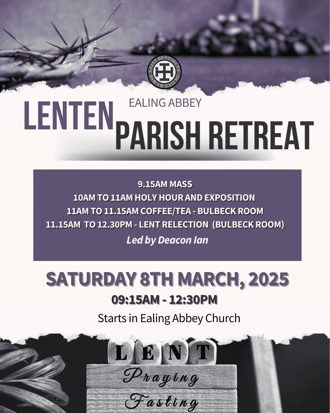 Parish Advent Retreat 2024 | St Benedict's Parish, Ealing